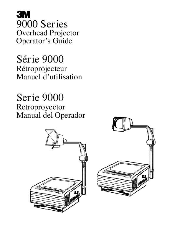 Notice 3M 900 PROJECTOR - vidéoprojecteur Trouver une solution à un ...