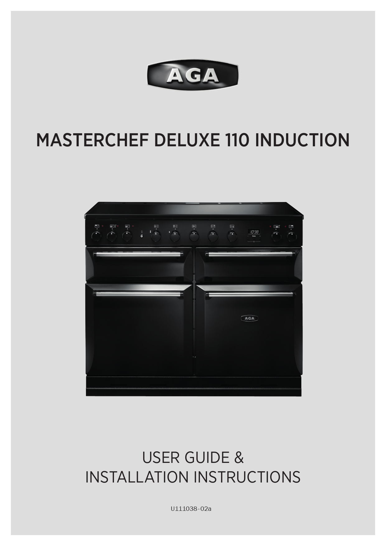Notice four AGA MDX110EIBLK MASTERCHEF DELUXE Trouver une solution à un ...