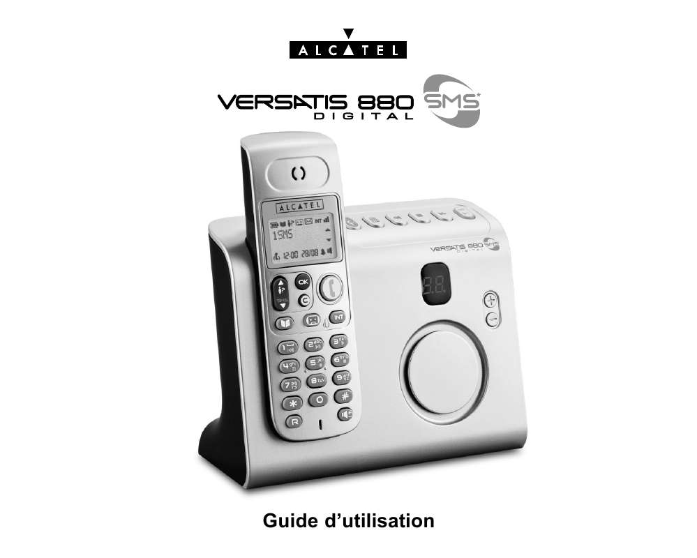 Notice ALCATEL VERSATIS 880 - téléphone portable Trouver une solution à ...