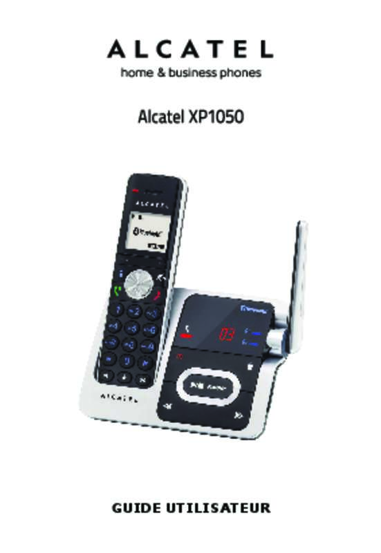 Notice ALCATEL XP2050 - téléphone sans fil Trouver une solution à un ...