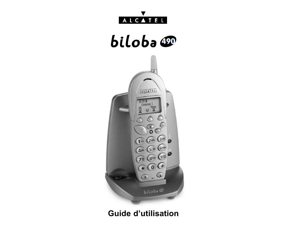 Notice ATLINKS BILOBA 490 - téléphone sans fil Trouver une solution à ...