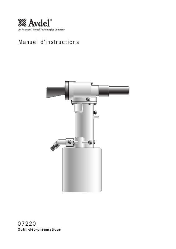 Notice AVDEL 07220 - Trouver une solution à un problème AVDEL 07220 ...