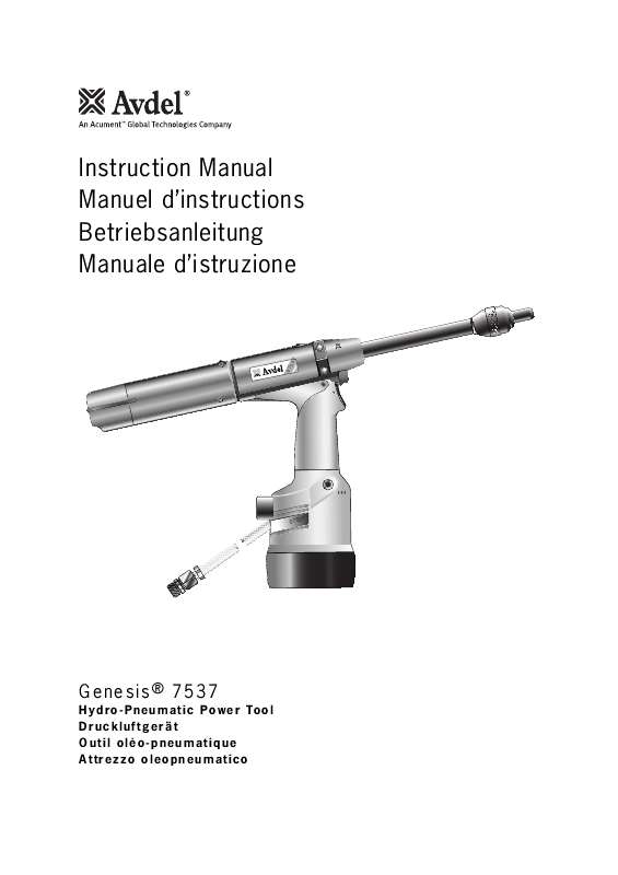 Notice AVDEL 07537 - Trouver une solution à un problème AVDEL 07537 ...