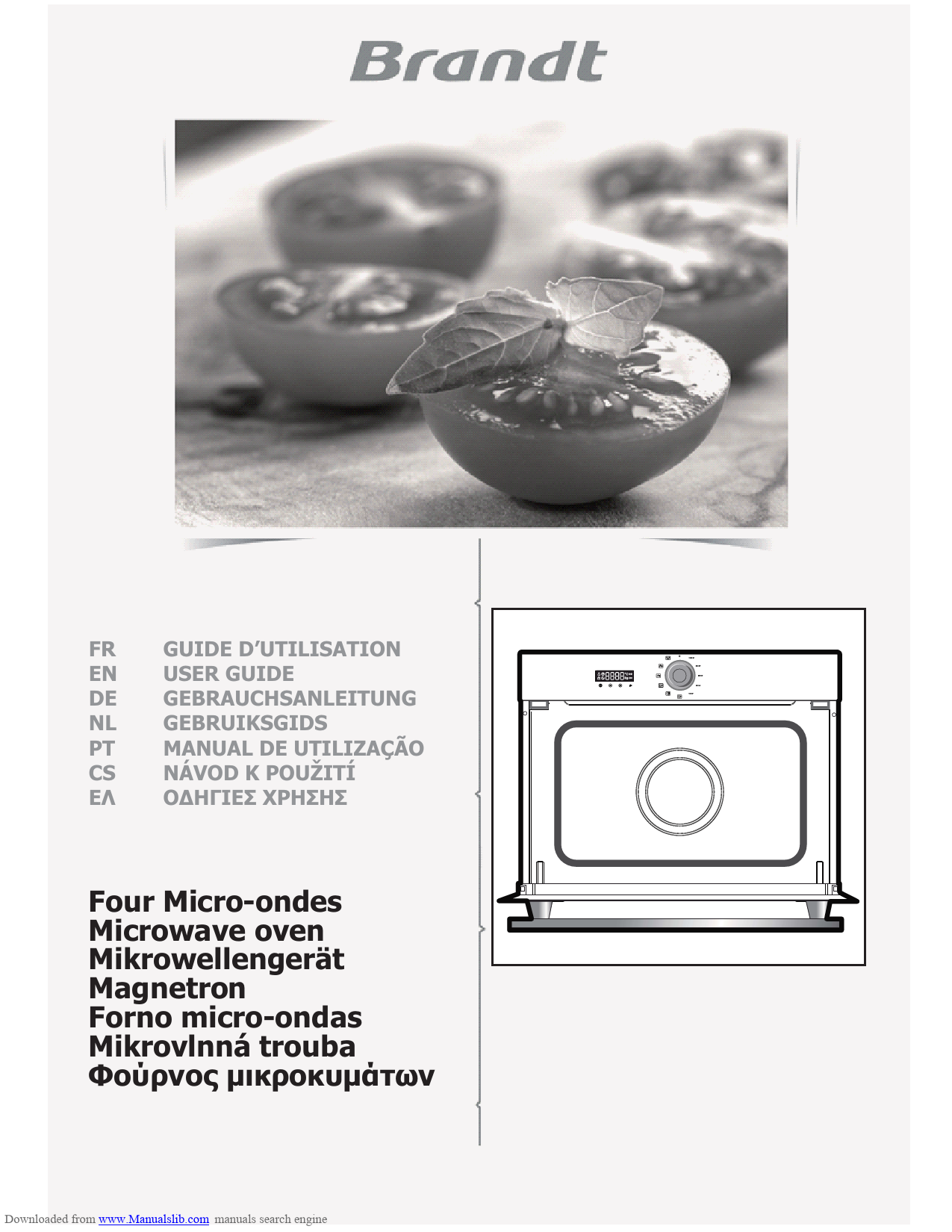 Notice four micro-onde BRANDT BKS6135B Trouver une solution à un ...