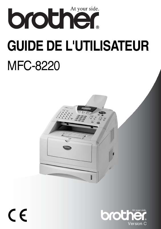 Notice BROTHER MFC-8220 - télécopieur Trouver une solution à un ...