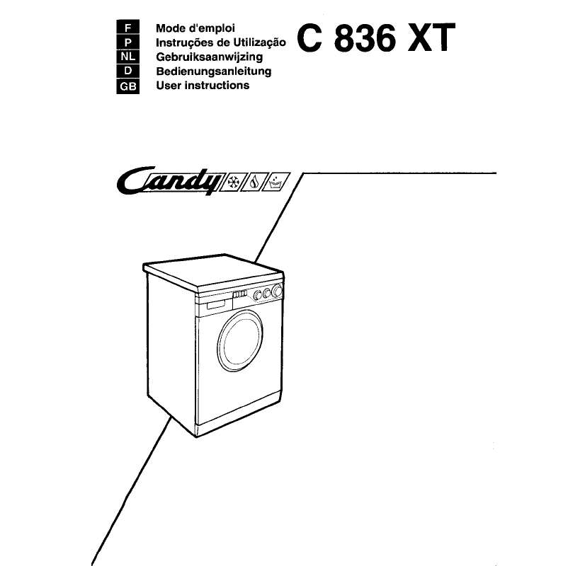 Notice CANDY C 836 XT - Trouver une solution à un problème CANDY C 836 ...