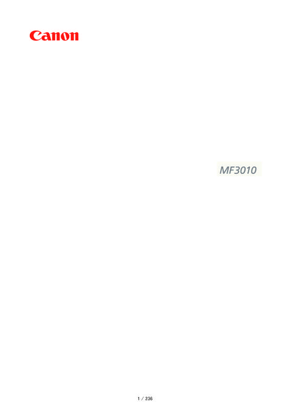 Notice CANON I-SENSYS MF4730 - imprimante laser Trouver une solution à ...