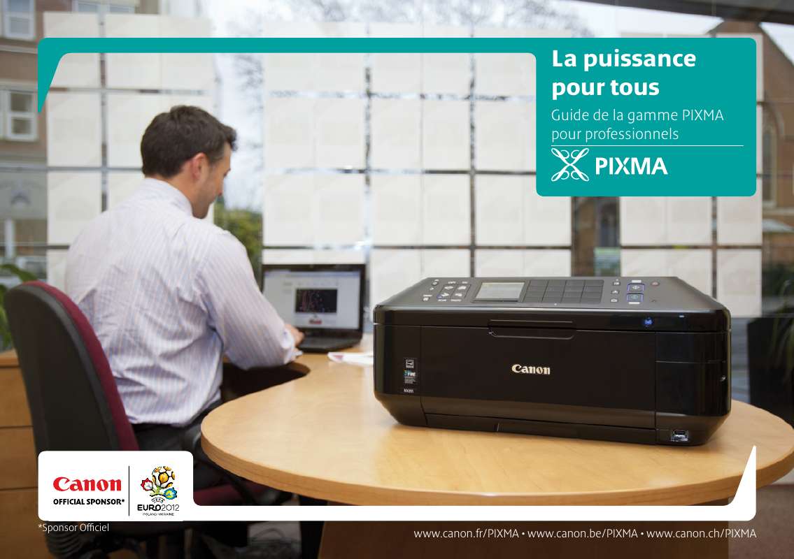 Notice CANON PIXMA MX525 - imprimante Trouver une solution à un ...