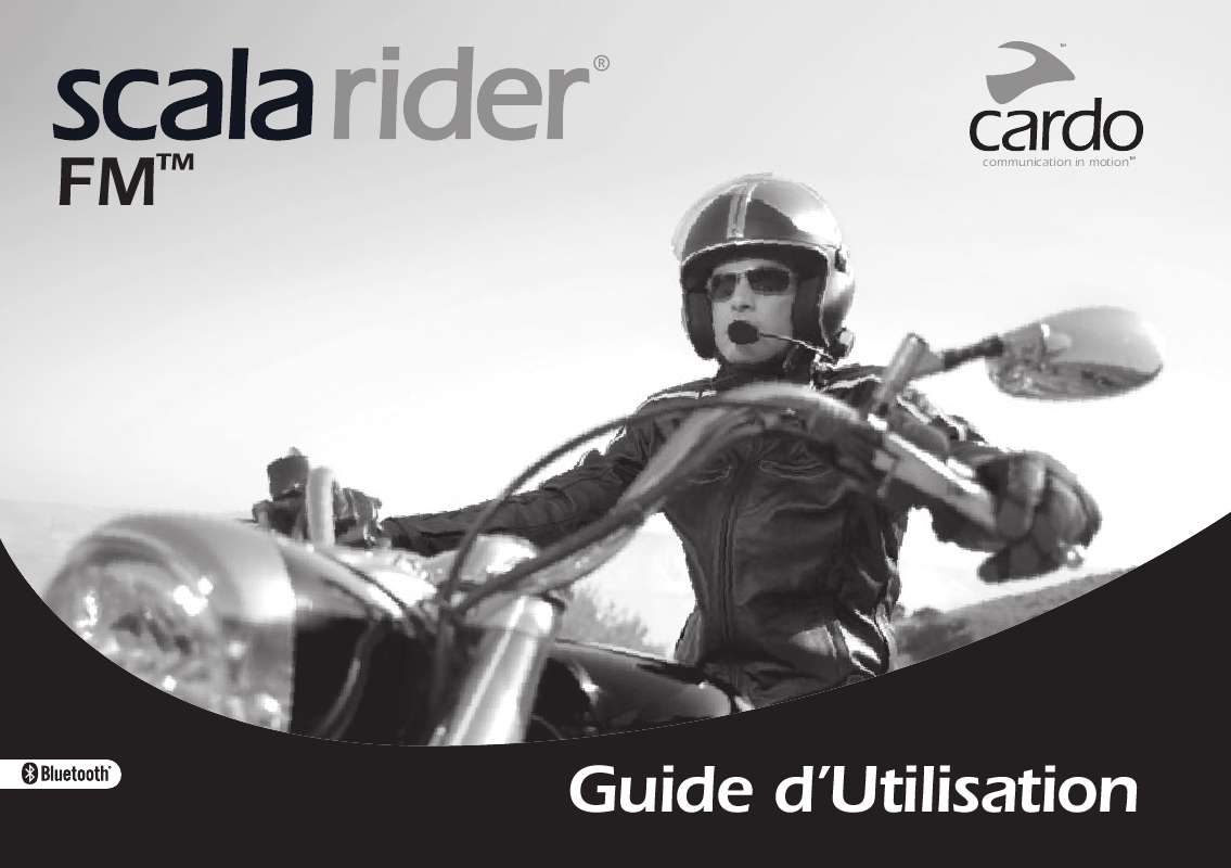 Notice CARDO SCALA RIDER FM - téléphone portable Trouver une solution à ...