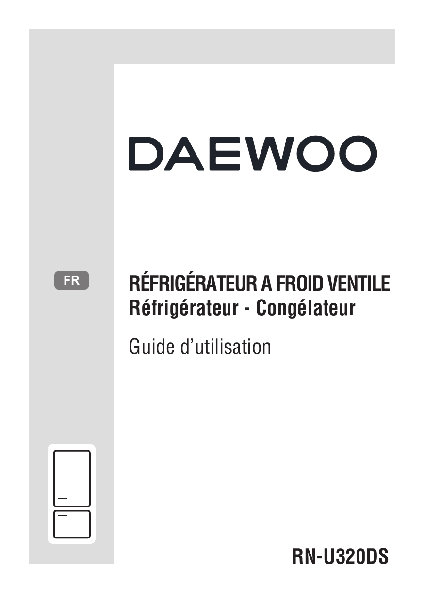 Notice réfrigérateur DAEWOO RN-U320DS Trouver une solution à un ...