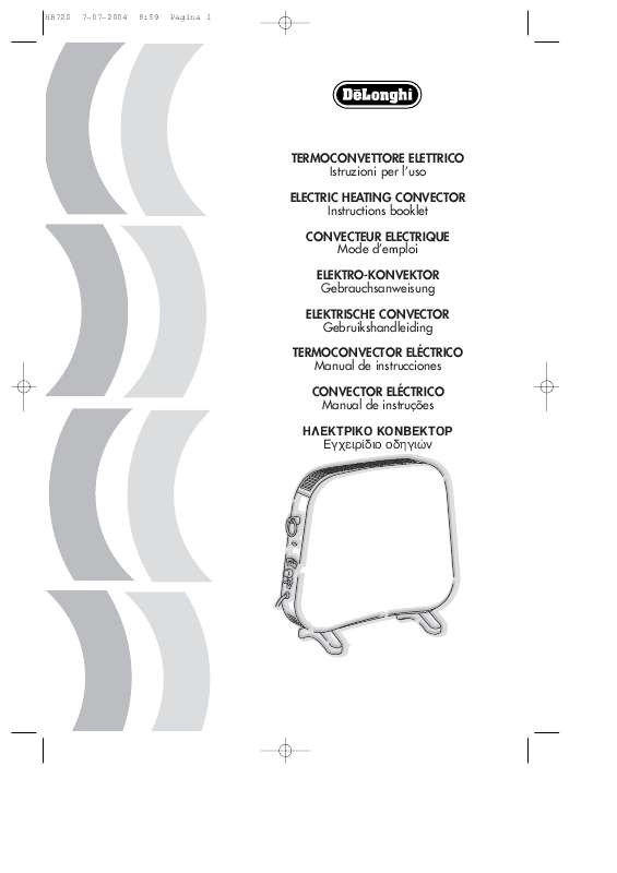 Radiateur Lectrique Delonghi Notice