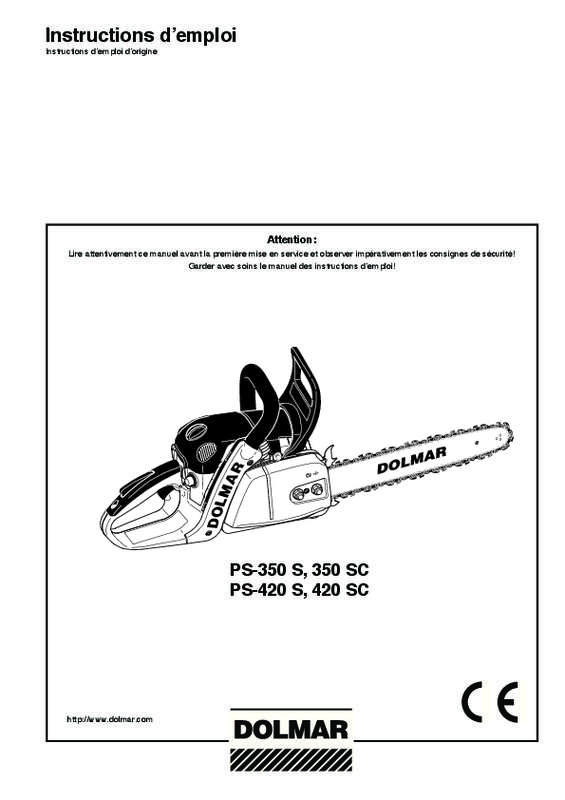 Notice DOLMAR PS420SC40 - tronçonneuse Trouver une solution à un ...