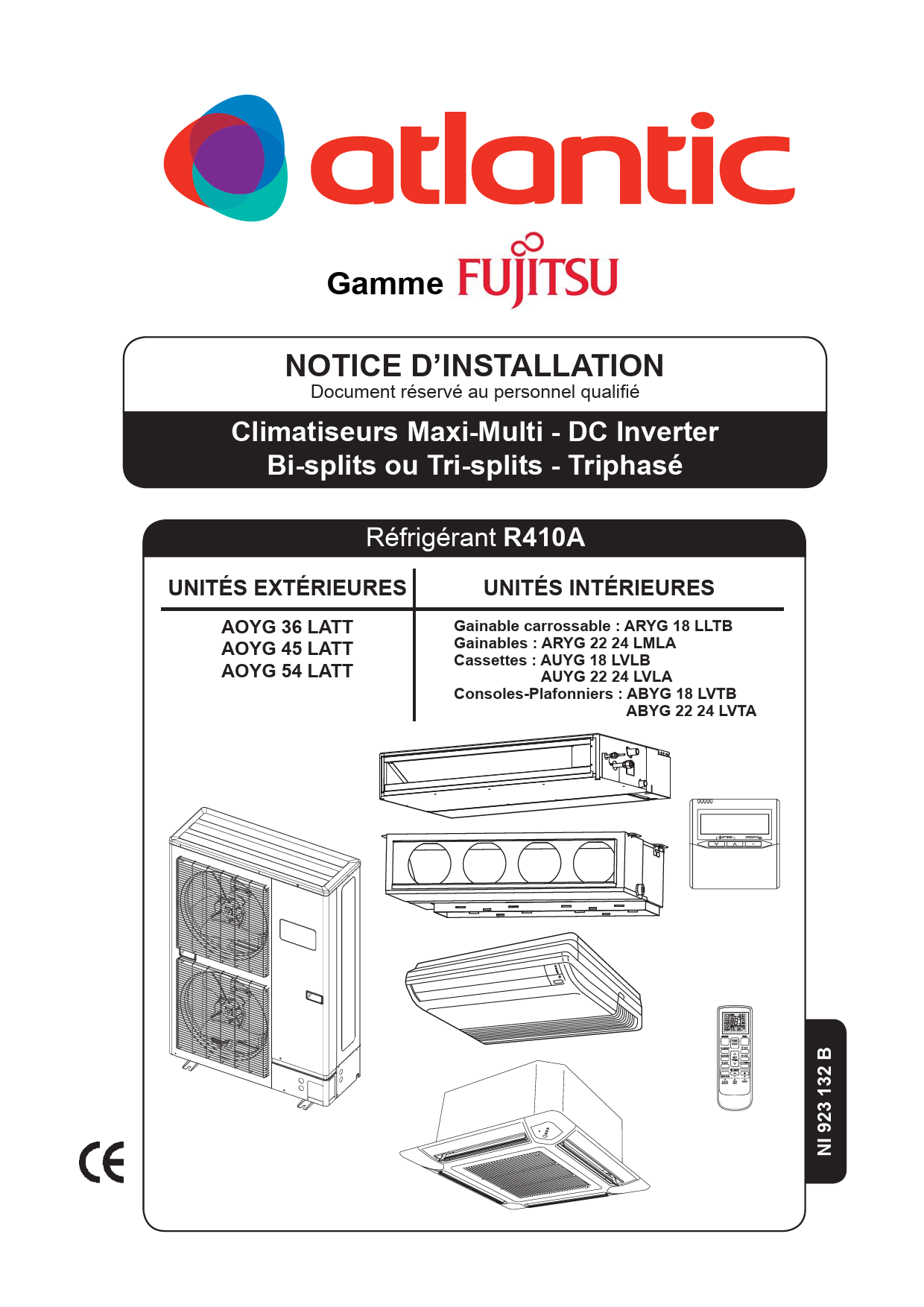 Notice FUJITSU AOYG45LBLA6 - climatiseur Trouver une solution à un ...