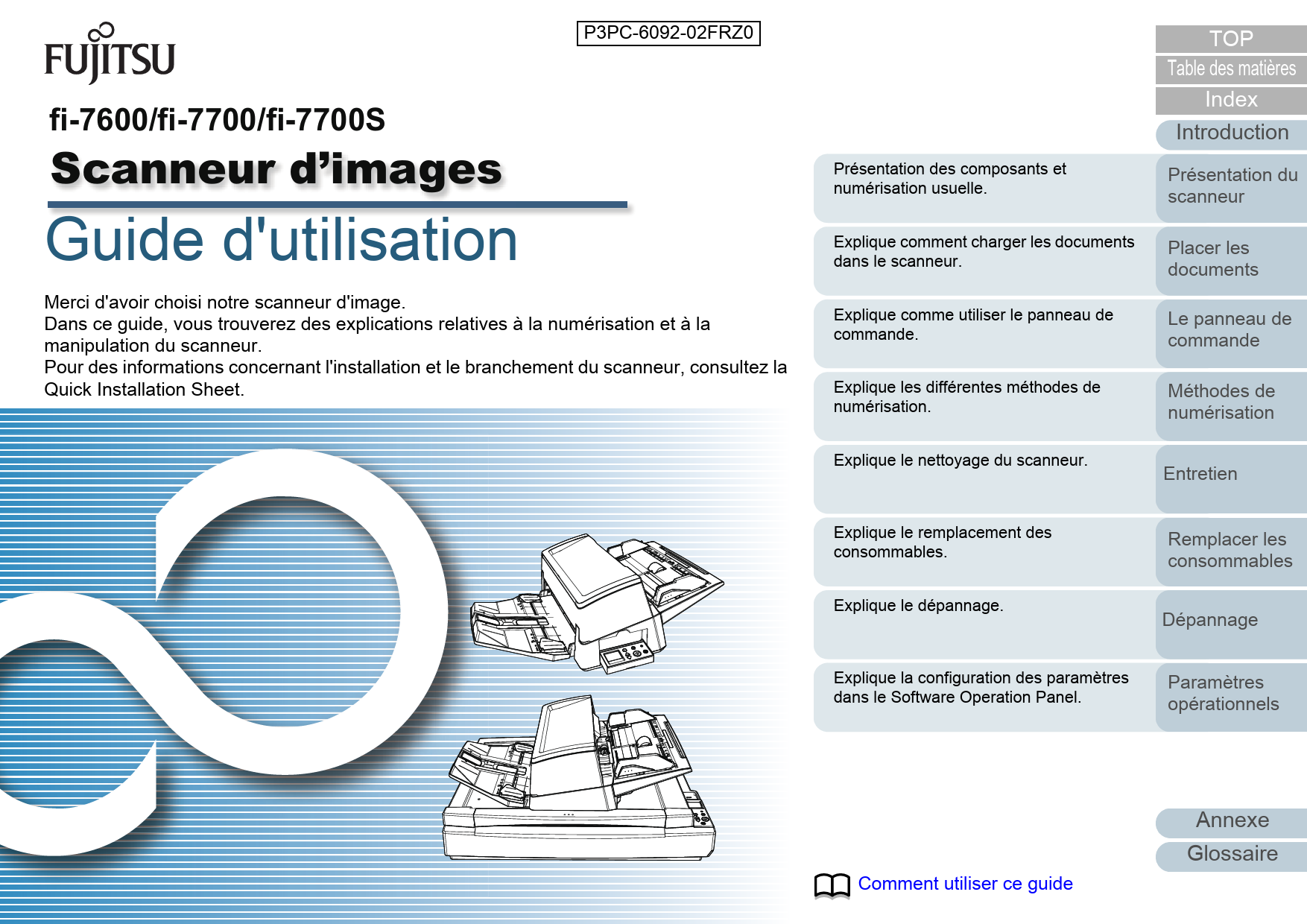 Notice FUJITSU FI-7700 - scanner Trouver une solution à un problème ...
