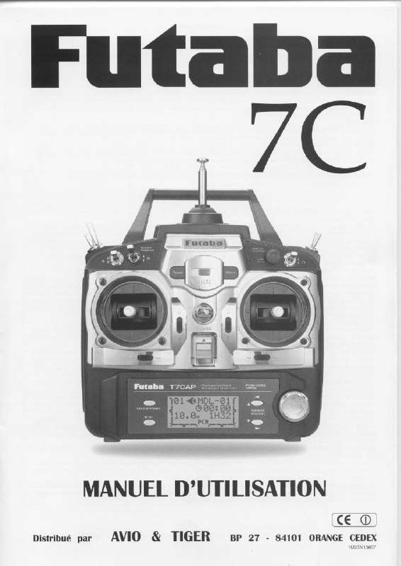 Notice FUTABA 7C - Trouver une solution à un problème FUTABA 7C mode d ...