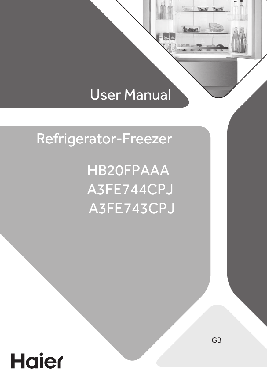 Notice réfrigérateur HAIER HB20FPAAA Trouver une solution à un problème ...