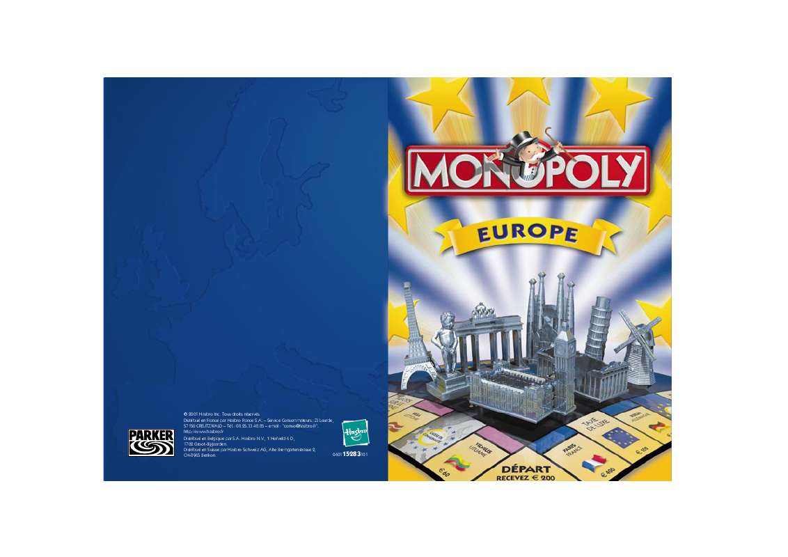 Notice HASBRO MONOPOLY EUROPE - micro-ordinateur portable Trouver une ...