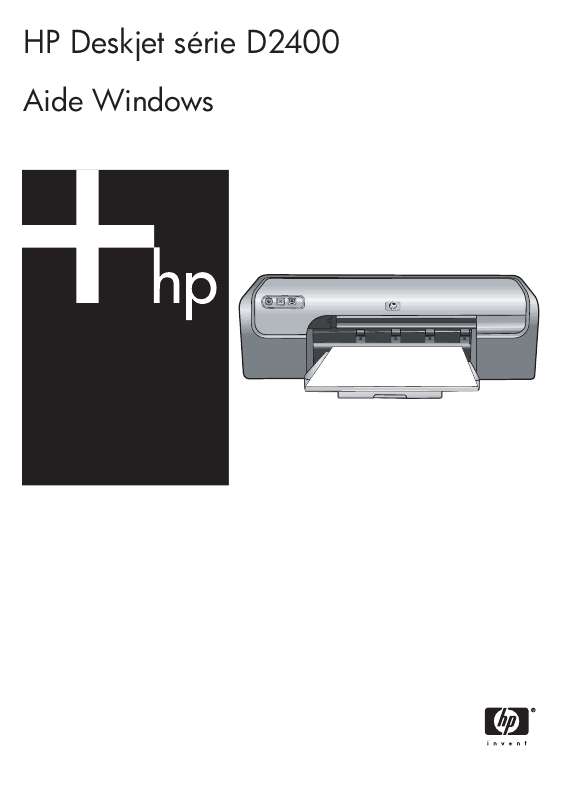 Notice HP DESKJET D2460 - imprimante jet d'encre Trouver une solution à ...