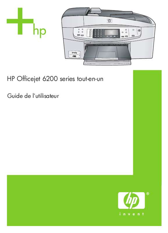 Notice HP OFFICEJET 6200 ALL-IN-ONE PRINTER - imprimante Trouver une ...
