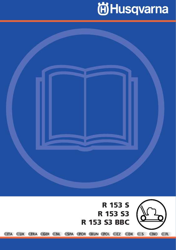 Notice HUSQVARNA R153 S3 BBC - tronçonneuse Trouver une solution à un ...