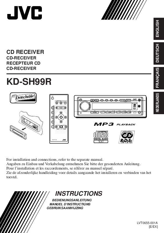 Notice JVC KD-SH99R - autoradio Trouver une solution à un problème JVC KD-SH99R mode d'emploi ...