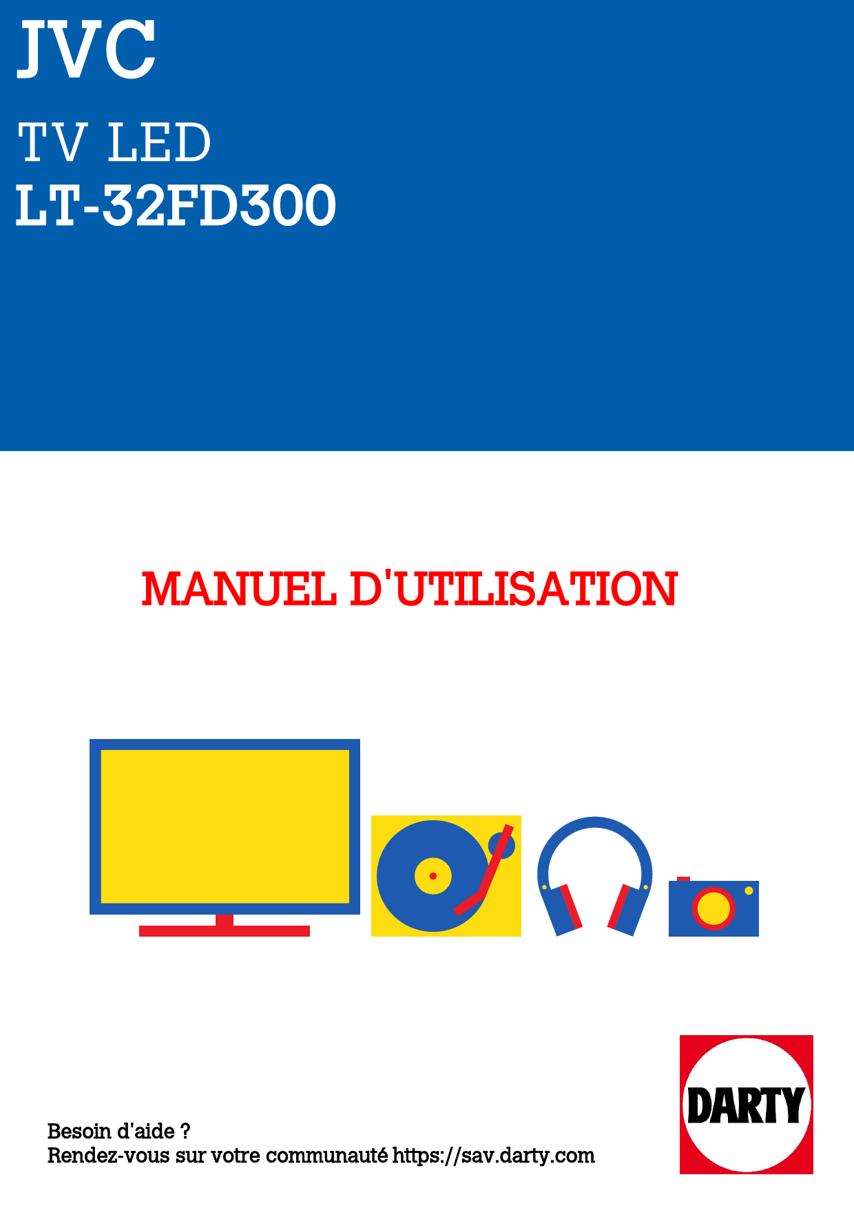 Notice JVC LT-32FD300 - tv Trouver une solution à un problème JVC LT-32FD300 mode d'emploi JVC ...