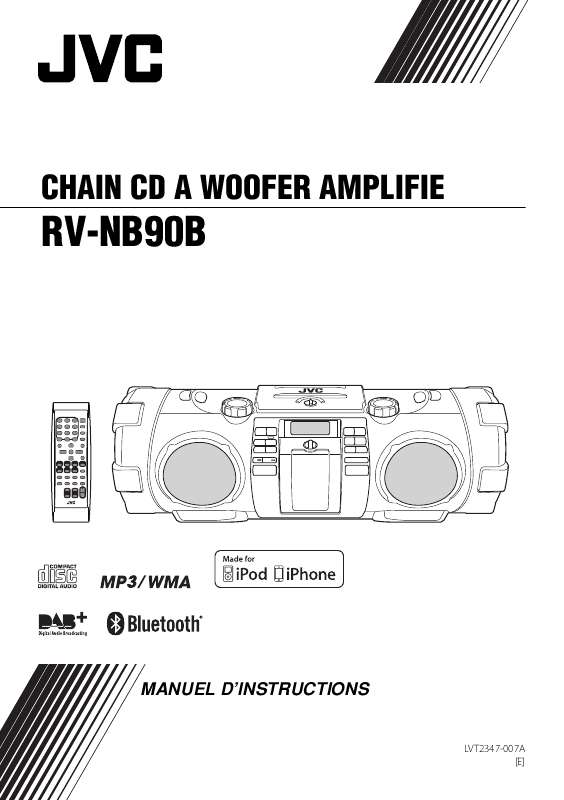 Notice JVC RV-NB90B - Trouver une solution à un problème JVC RV-NB90B mode d'emploi JVC RV-NB90B ...
