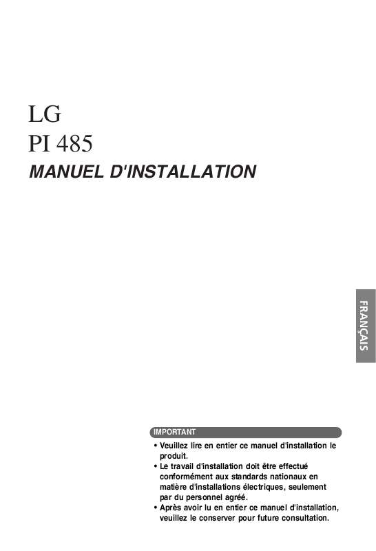 Notice LG PMNFP14A1 - climatiseur Trouver une solution à un problème LG ...