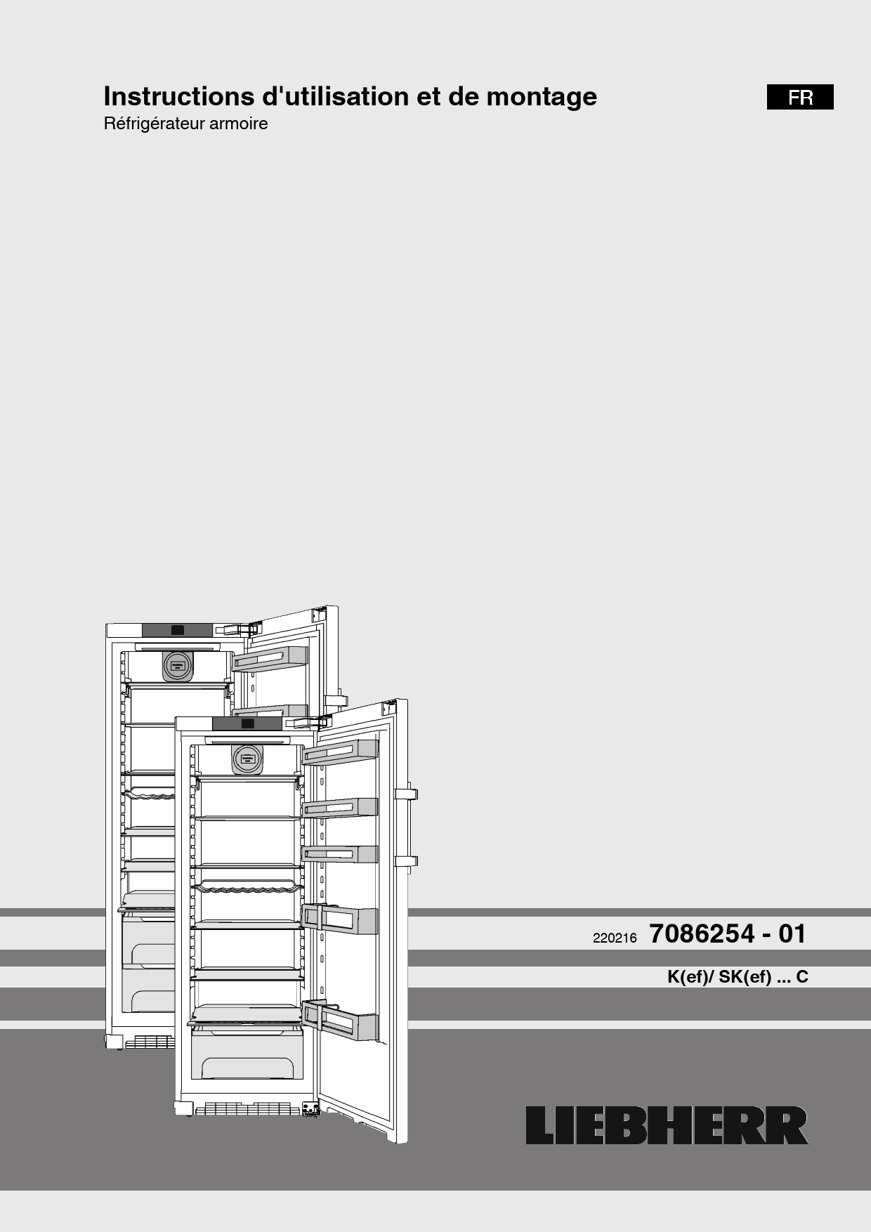 Notice réfrigérateur LIEBHERR IKP 2360 Trouver une solution à un ...