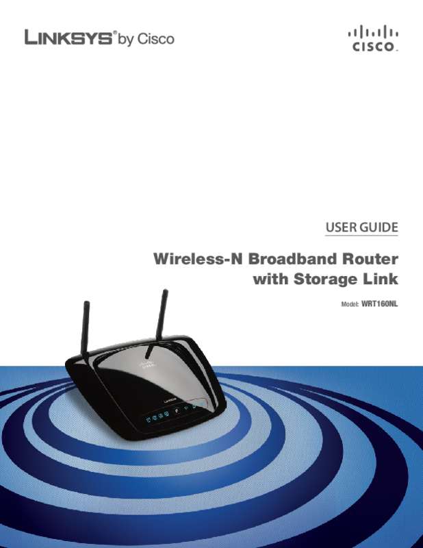 Notice LINKSYS WRT160NL - routeur ou modem Trouver une solution à un ...
