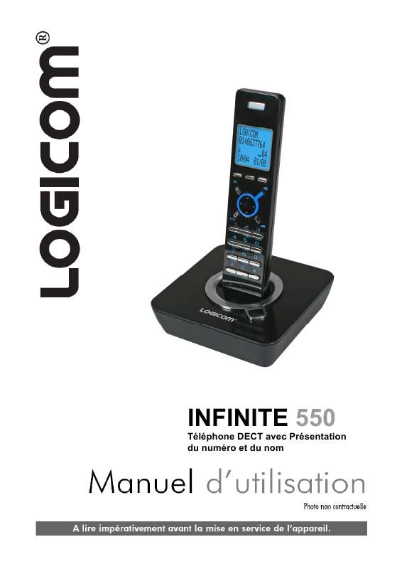 Notice LOGICOM INFINITE 550 - téléphone portable Trouver une solution à ...