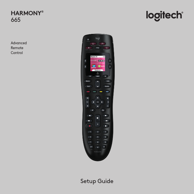 Notice Logitech 665 Télécommande Trouver Une Solution à Un Problème