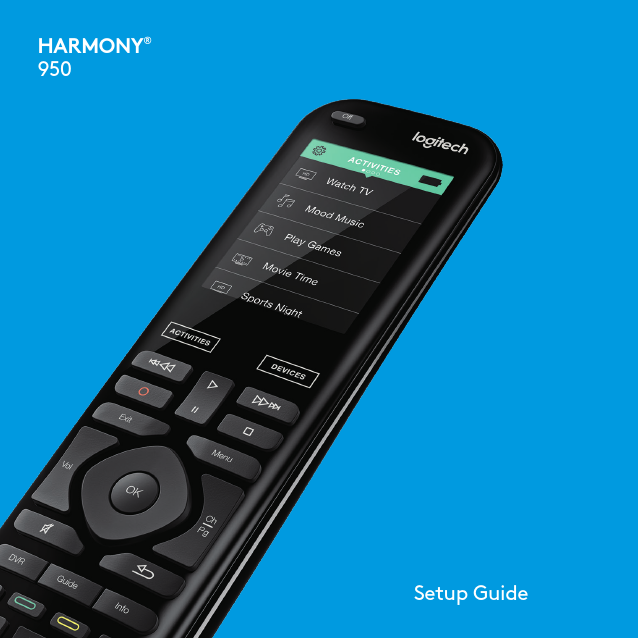 Notice LOGITECH 950 - télécommande Trouver une solution à un problème ...