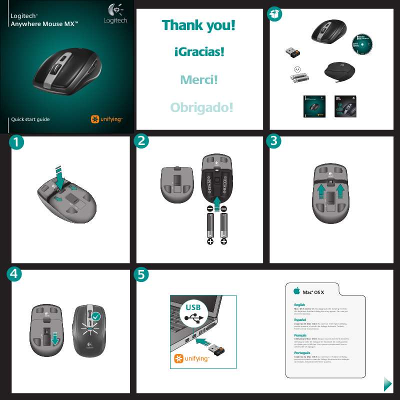Notice LOGITECH M905 - souris Trouver une solution à un problème ...