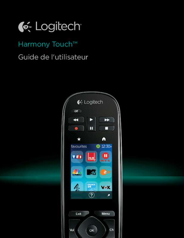 Notice LOGITECH HARMONY TOUCH - télécommande Trouver une solution à un ...