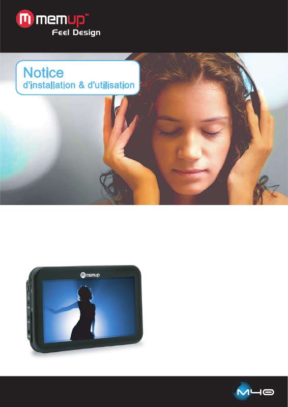 Notice MEMUP M40 - lecteur mp3 Trouver une solution à un problème MEMUP ...