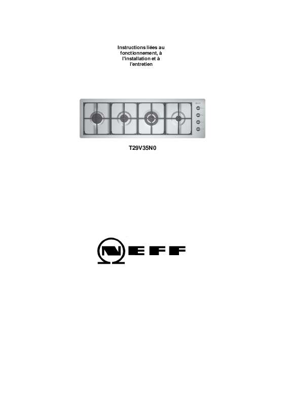 Notice plaque de cuisson NEFF T29R66N1 Trouver une solution à un ...