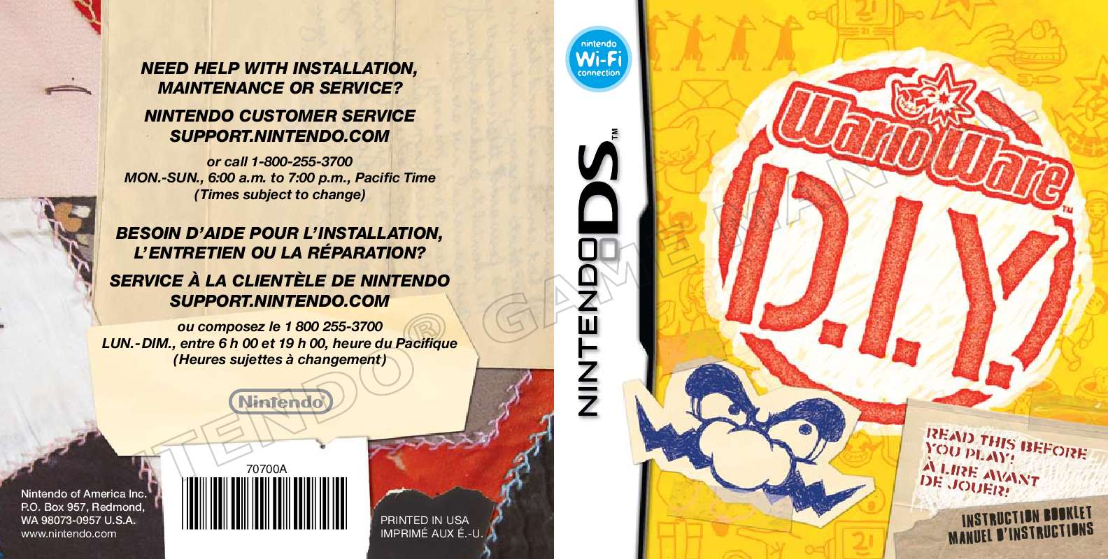 Notice NINTENDO DS WARIO WARE DIY - jeux video pour nintendo ds Trouver ...
