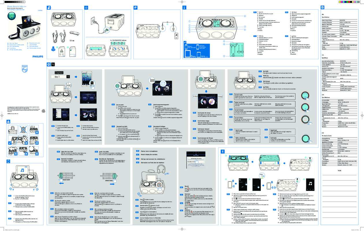 Notice PHILIPS DS8900/10 - enceinte bluetooth Trouver une solution à un ...
