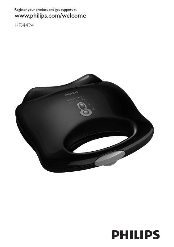 Notice PHILIPS HD4424 - Trouver une solution à un problème PHILIPS ...