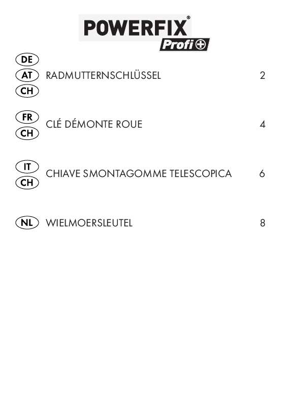 Notice POWERFIX PROFI PLUS - Trouver une solution à un problème ...