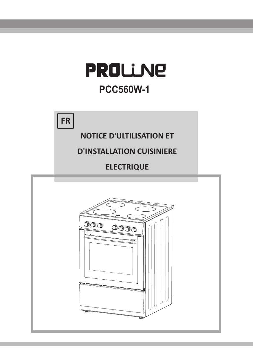 Notice four PROLINE PCC560 Trouver une solution à un problème PROLINE ...