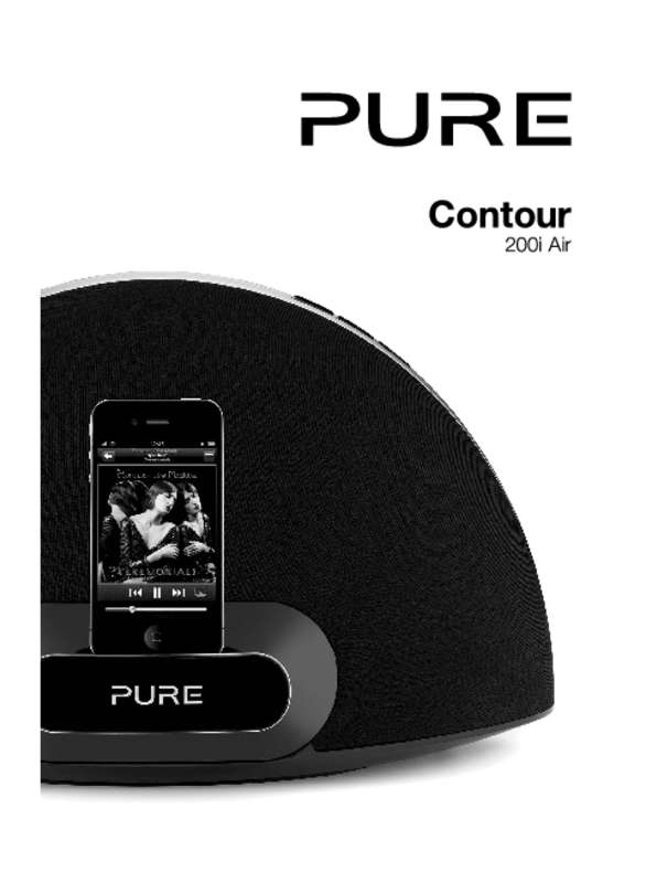 Notice PURE CONTOUR - radio-réveil Trouver une solution à un problème ...