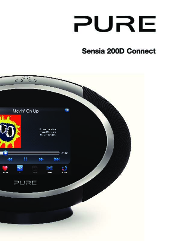 Notice PURE SENSIA 200D CONNECT - radio cd Trouver une solution à un ...