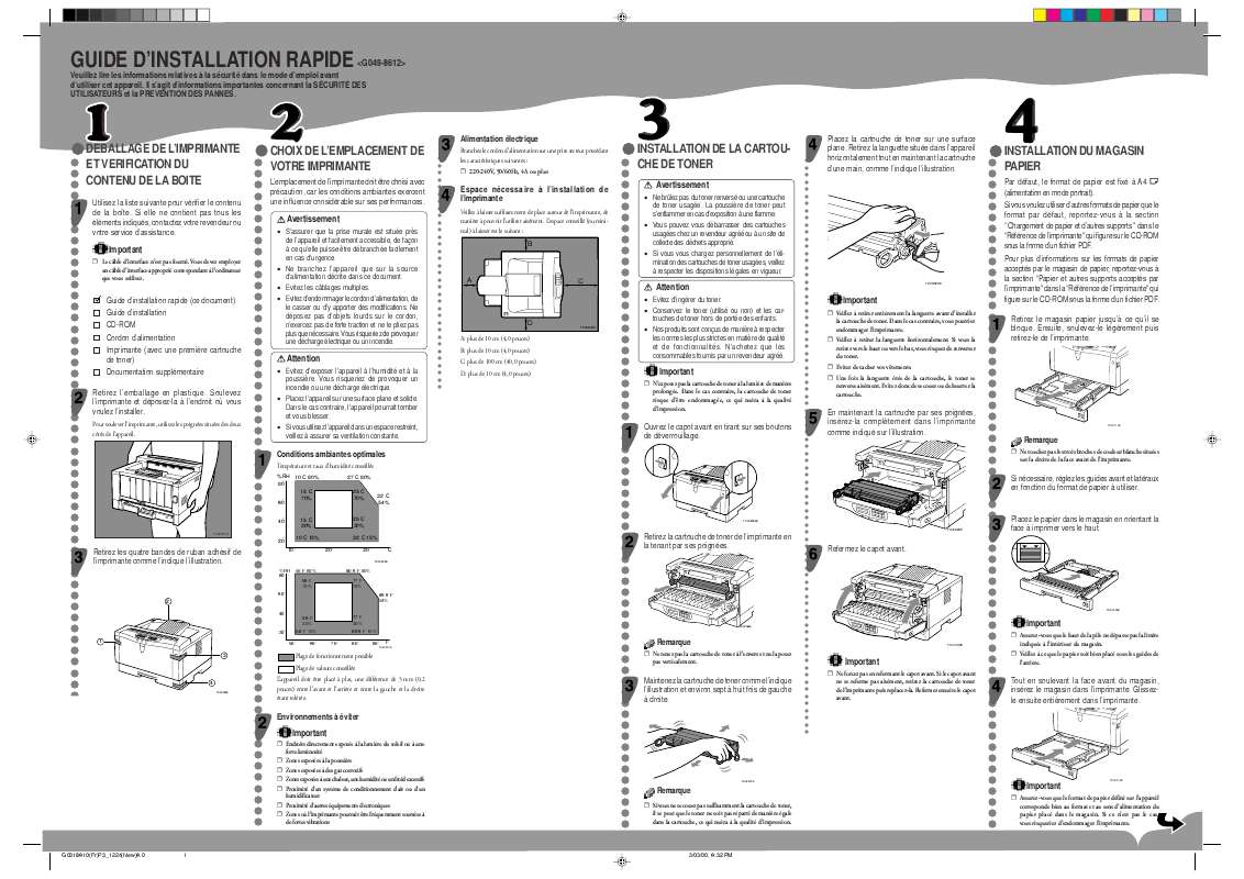 Notice RICOH AP2100 - photocopieur Trouver une solution à un problème ...