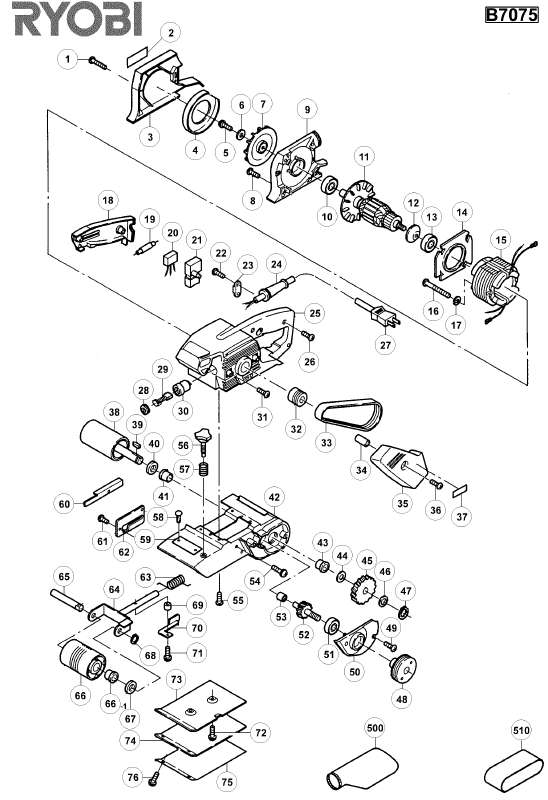 Notice RYOBI B7075 - Trouver une solution à un problème RYOBI B7075 ...