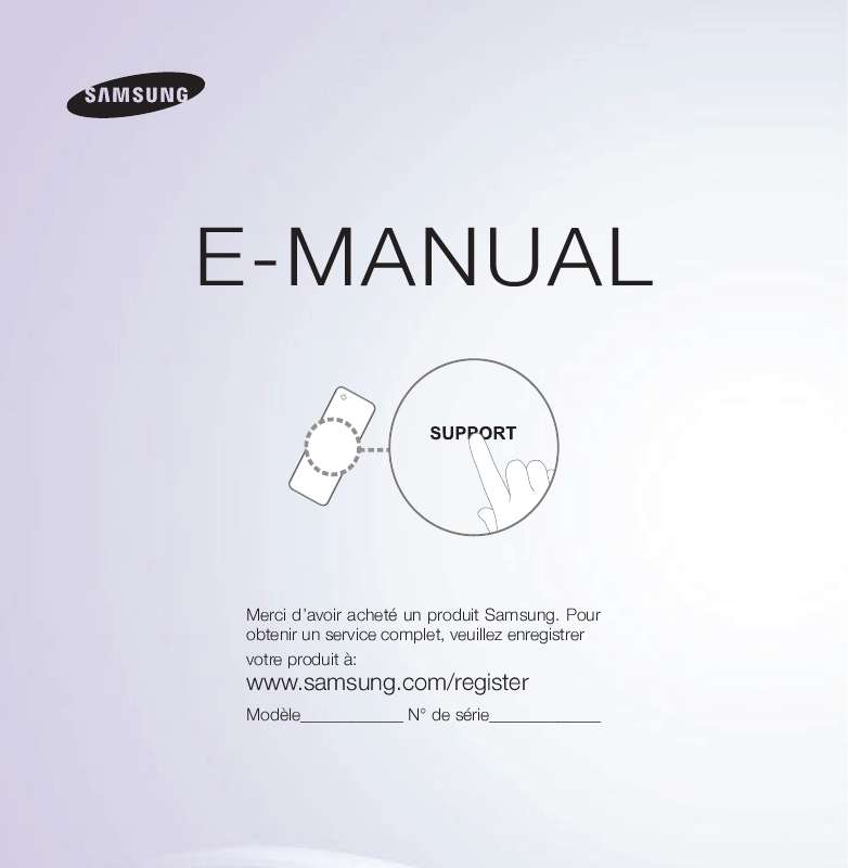 Notice SAMSUNG UN55ES6100F - tv Trouver une solution à un problème ...