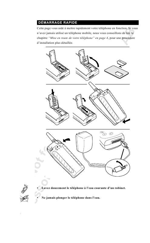 Notice SONY ERICSSON R250 PRO - téléphone portable Trouver une solution ...