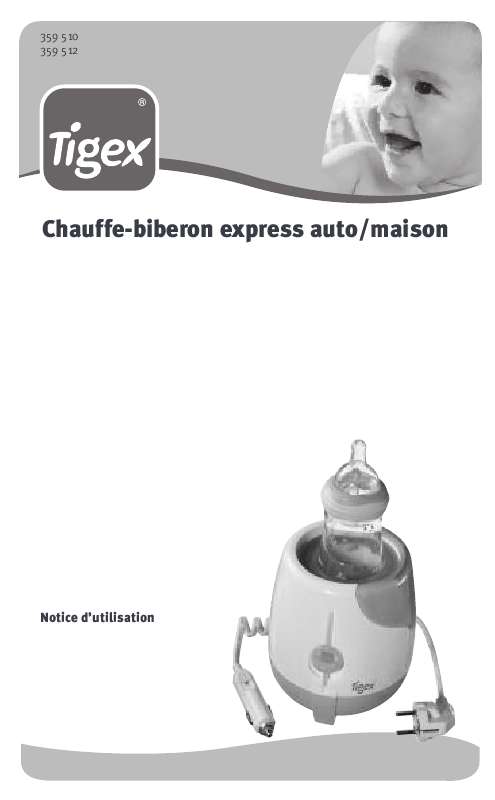 Notice Chauffe Biberon Tigex