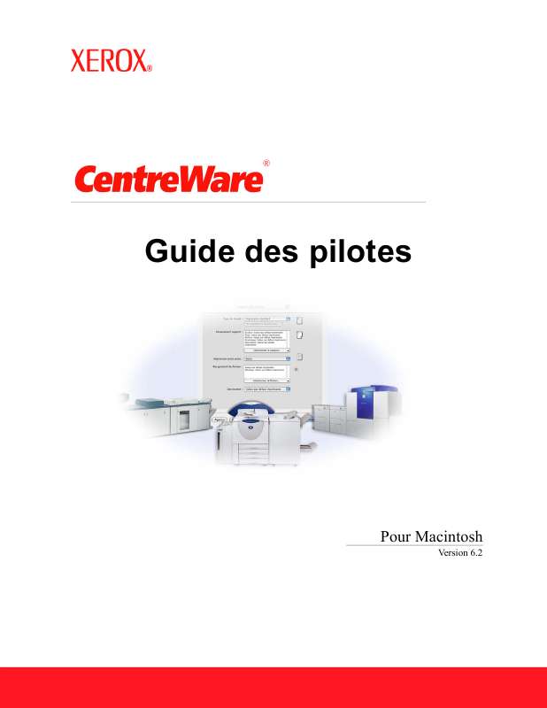 Notice XEROX DOCUTECH 6180 - Trouver une solution à un problème XEROX ...